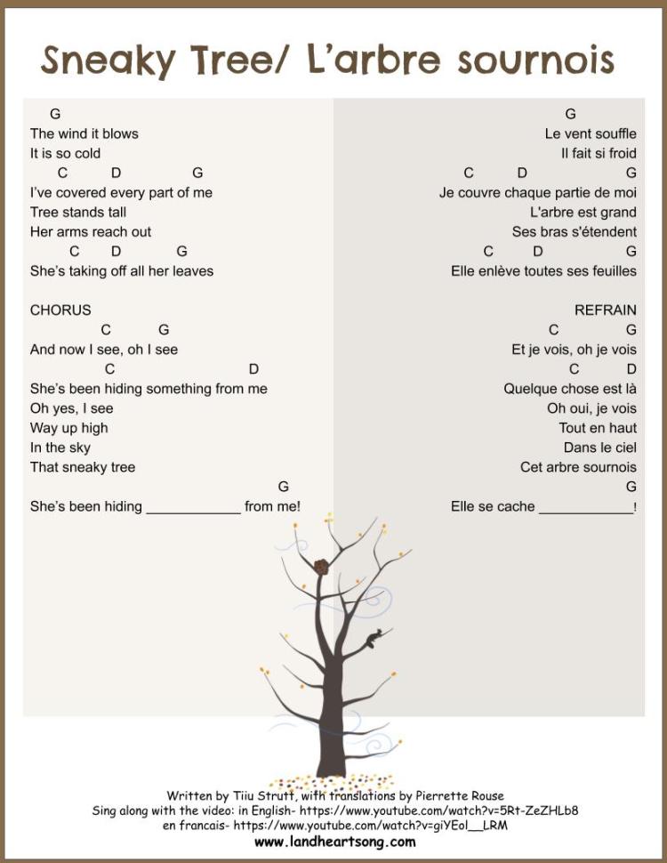 Sneaky Tree / L’arbre sournois – Land Heart Song